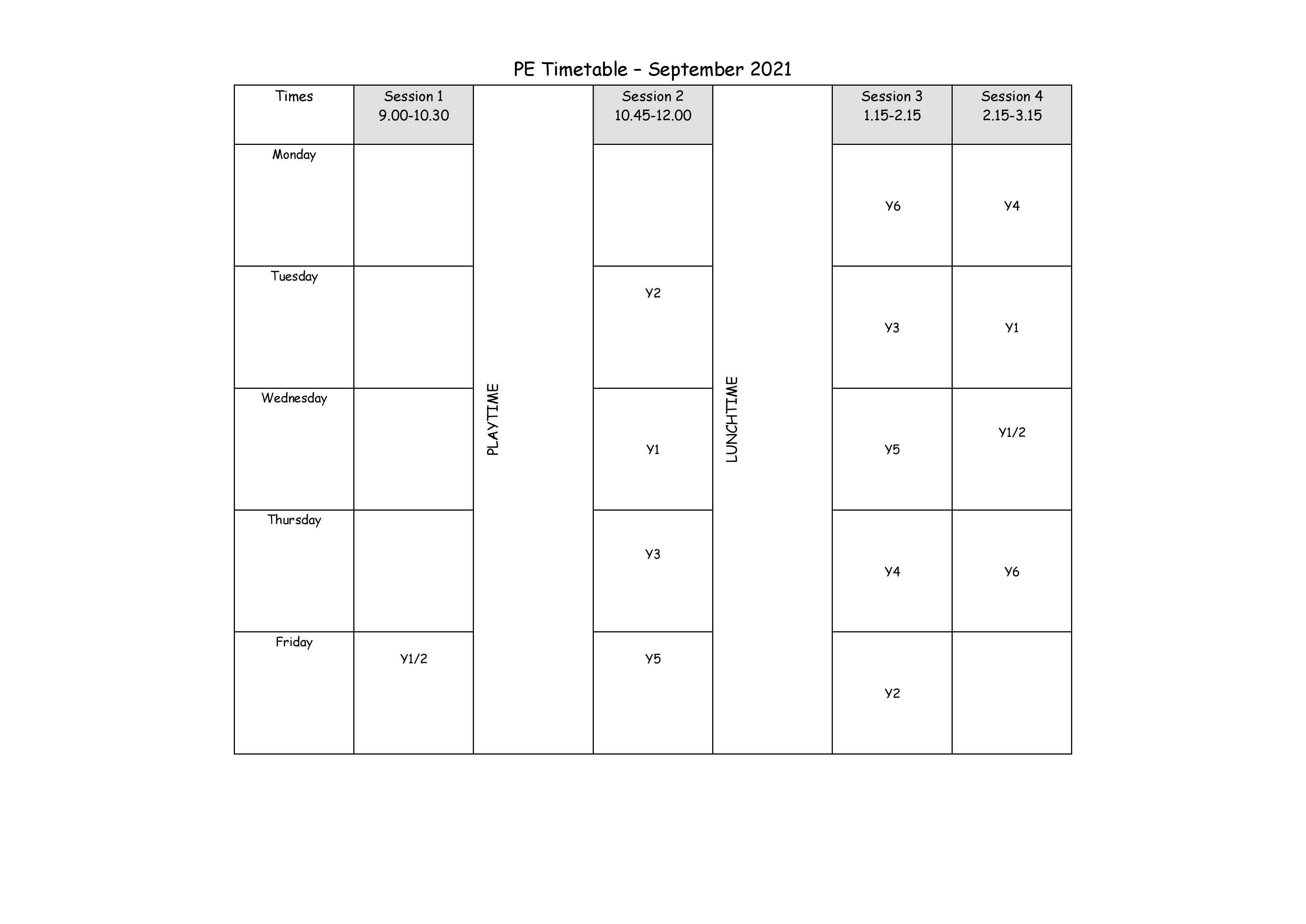 Sylvester Primary Academy - PE